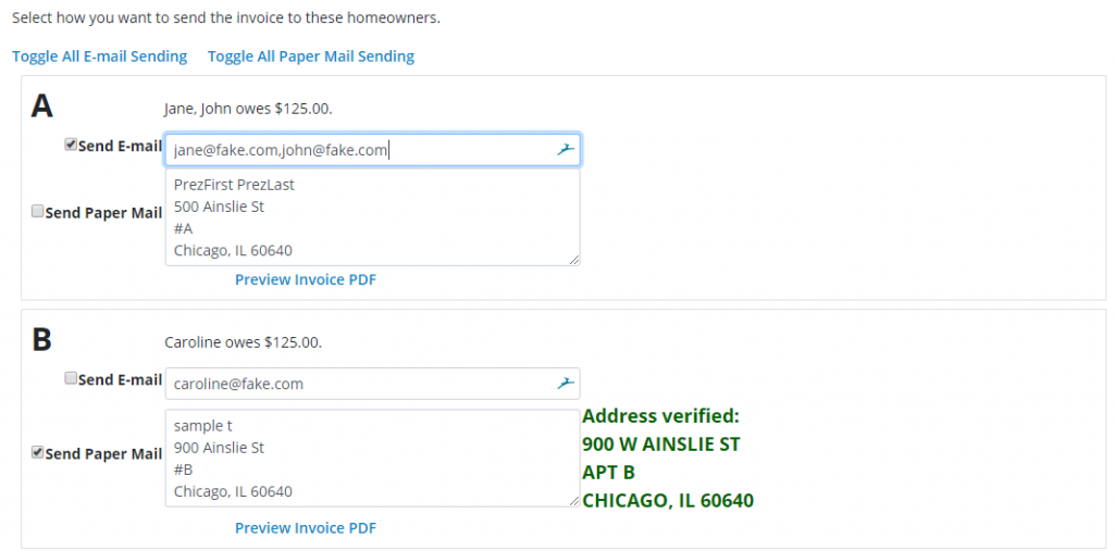 Sending Invoices | Community Ally® Help Center